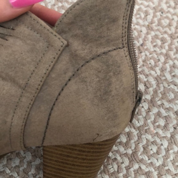 Fergalicious | Shoes | Tan Suede Fergalicious Boots | Poshmark